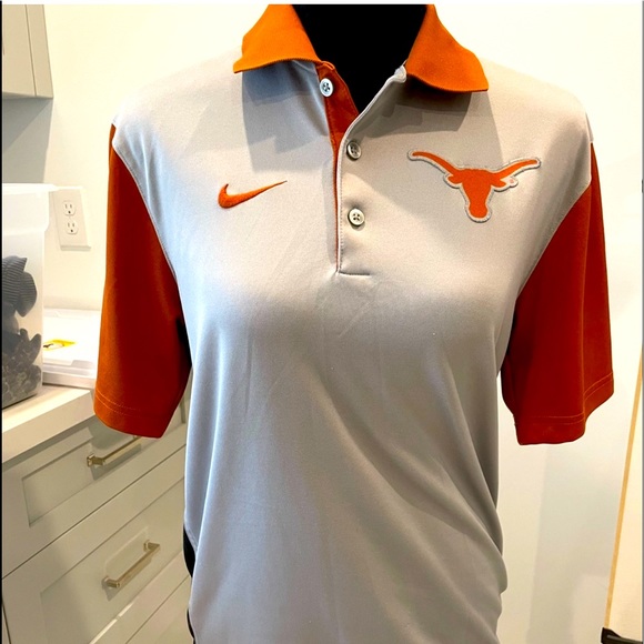 Nike | Shirts | Nike Ut Austin Texas Longhorn Polo | Poshmark